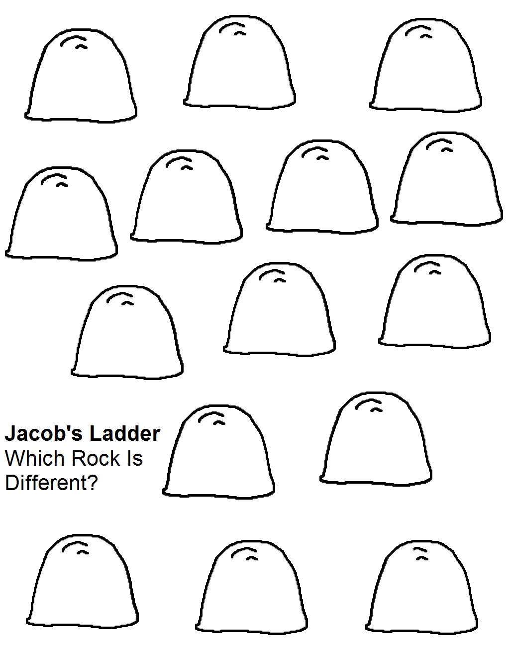 Jacob's Ladder Sunday School Lesson