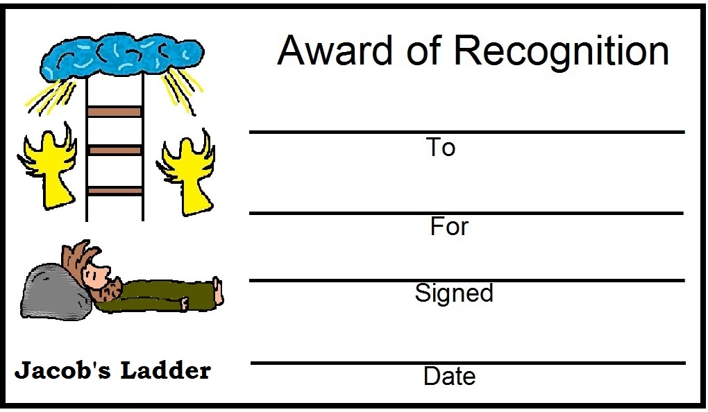 Jacob's Ladder Sunday School Lesson