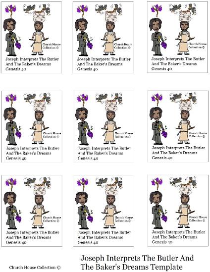 Joseph Interprets Butler And Baker's Dreams Lesson