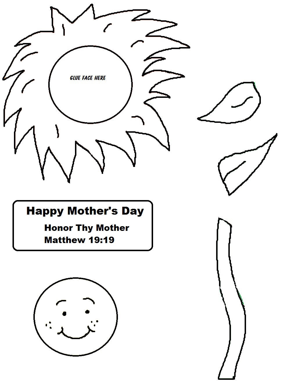 Mother's Day Sunday School Lesson
