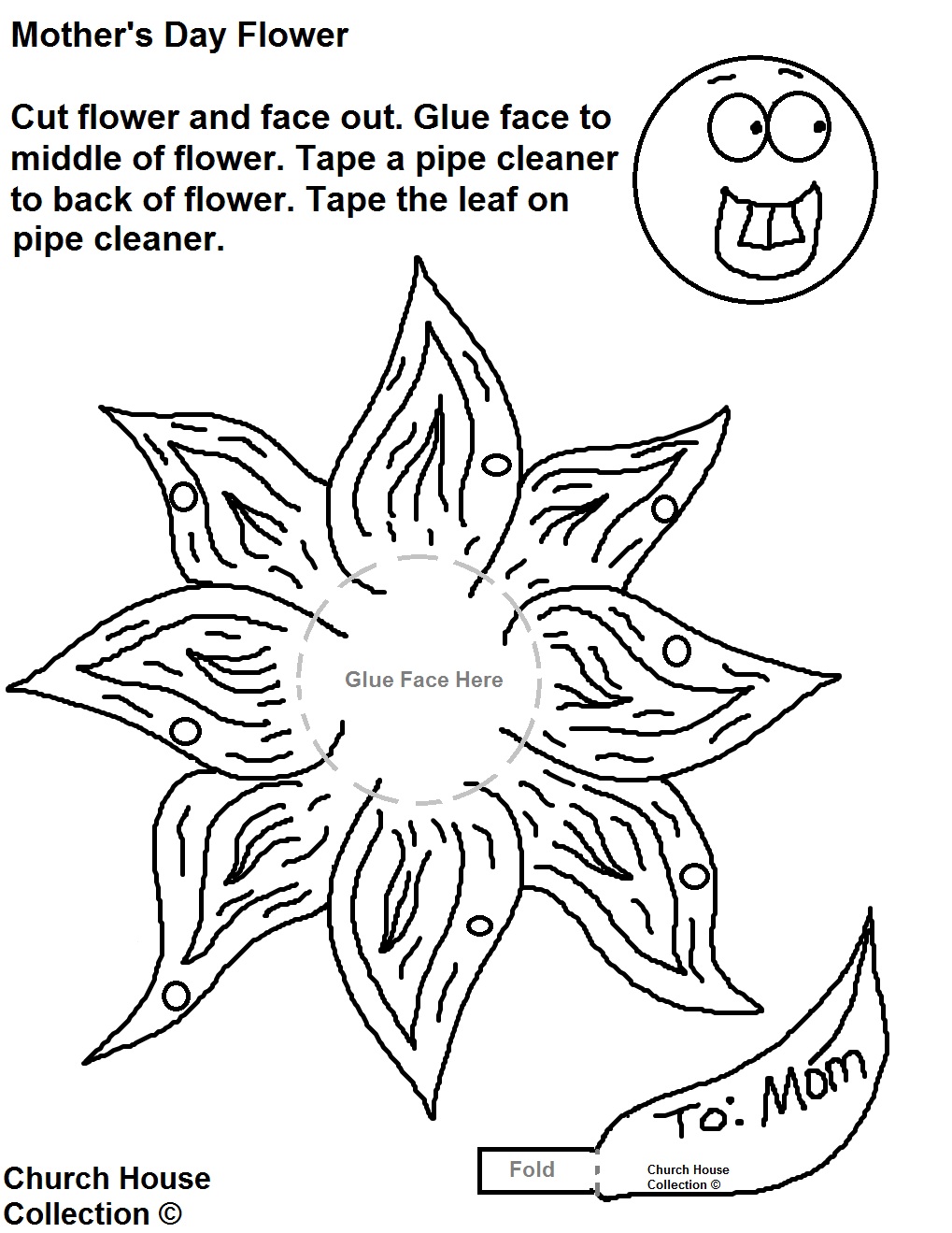 Mother's Day Pencil Flower Craft