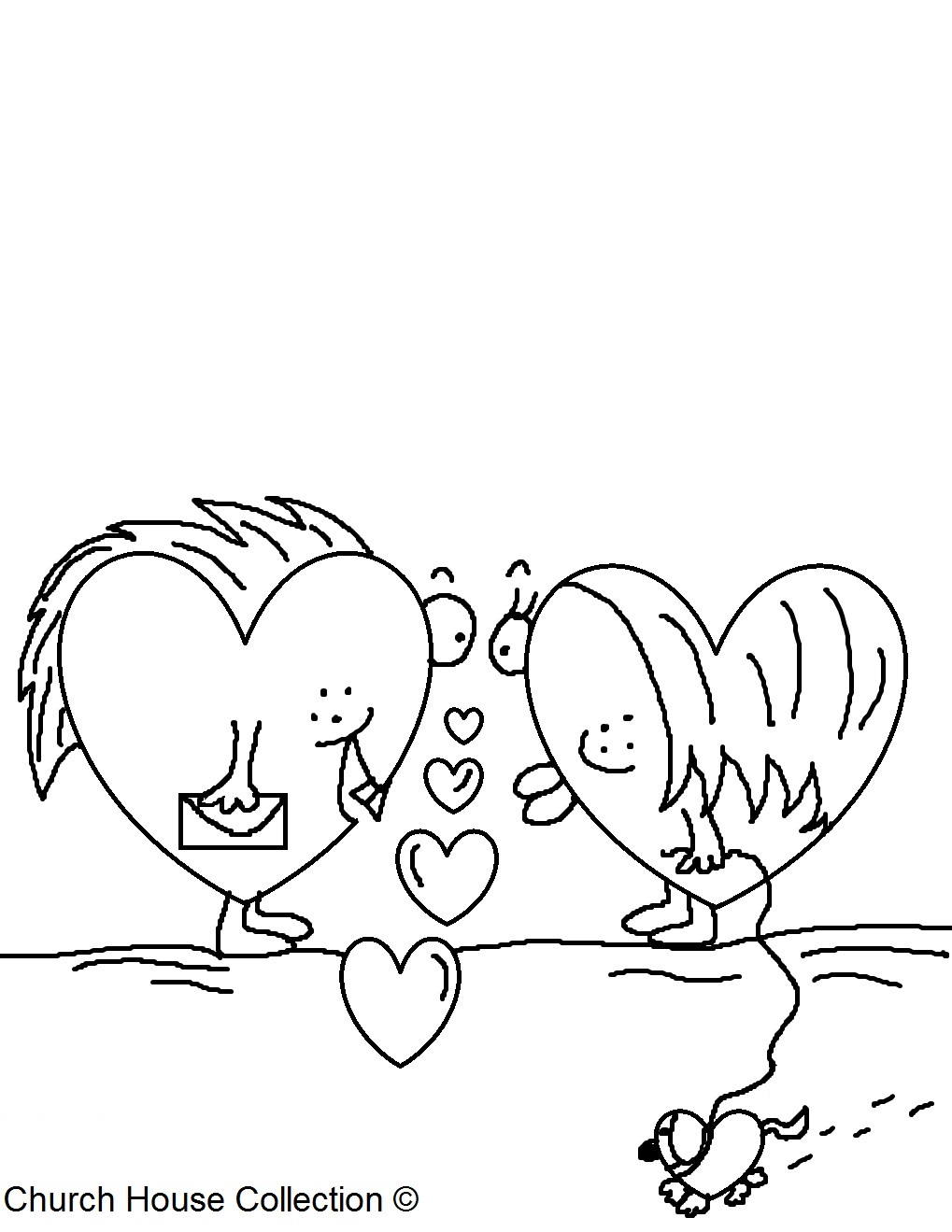 Valentine's Day Coloring Pages For School