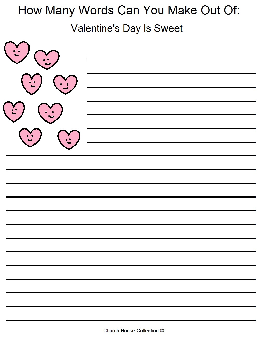 Valentine's Day Word Mining