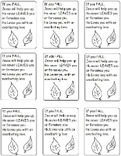 Fall Prayer Sunday School Lesson